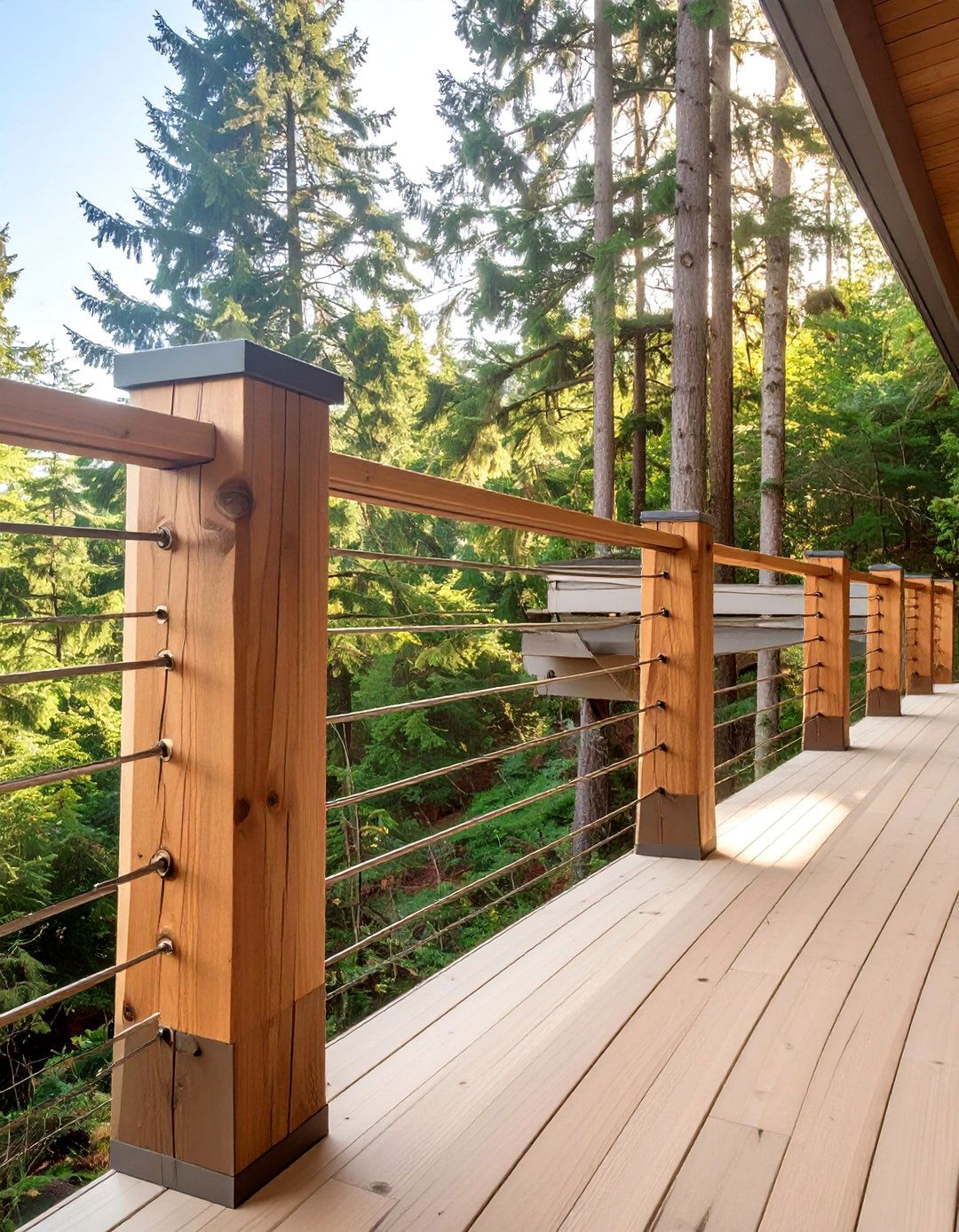 30 Cable Deck Railing Ideas for a Modern Outdoor Look - We Love Home Blog