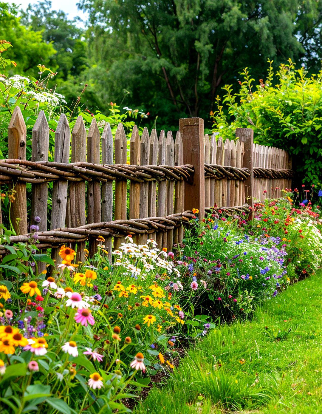 30 Creative Garden Fencing Ideas for Privacy and Style - We Love Home Blog