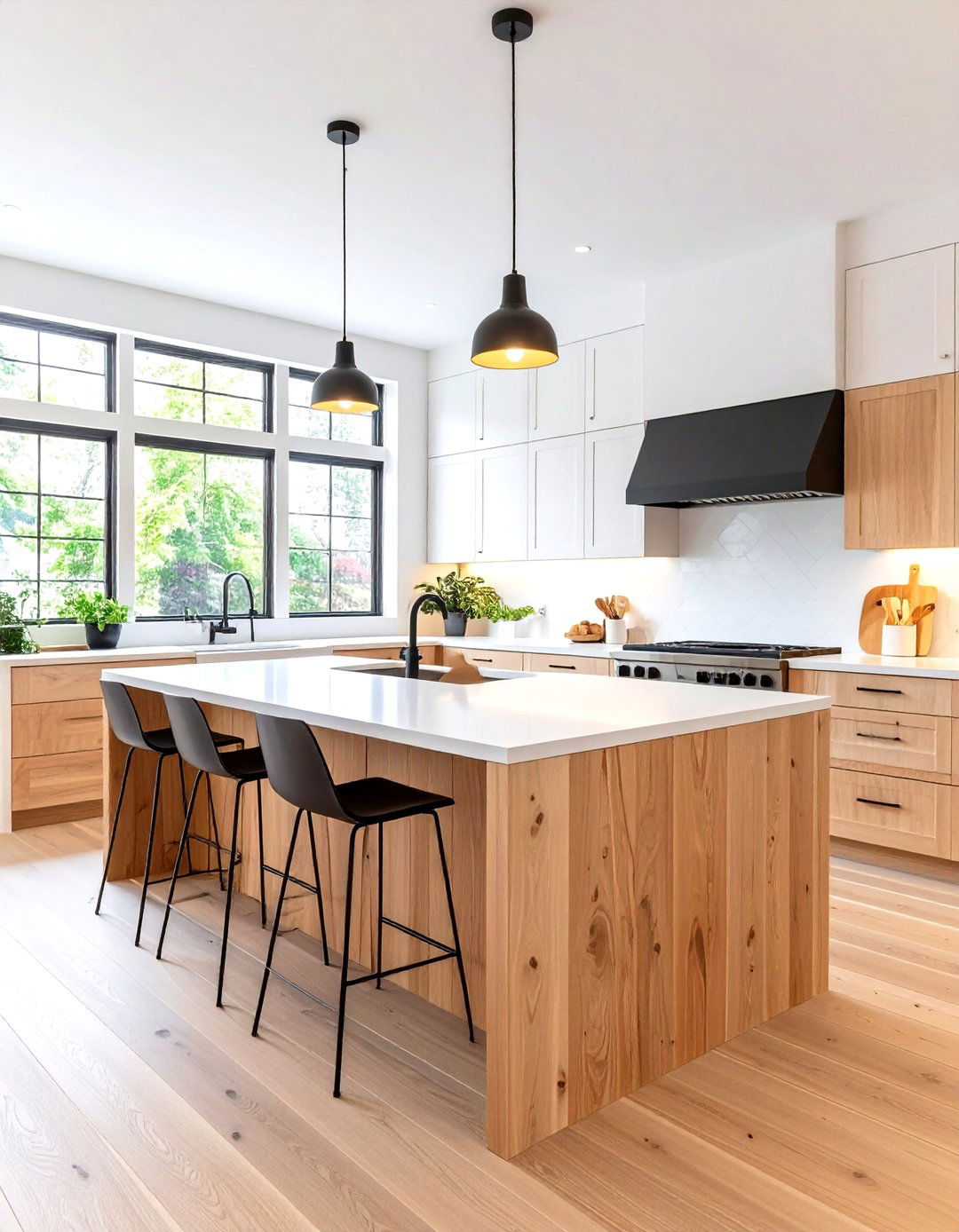30 Kitchen Layout Ideas with Island for Big Spaces - We Love Home Blog