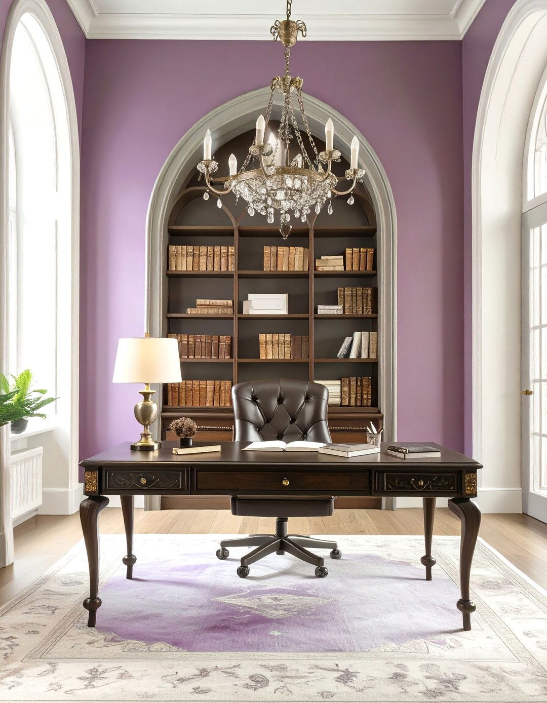 30 Professional Dark Office Ideas for Focus and Style - We Love Home Blog