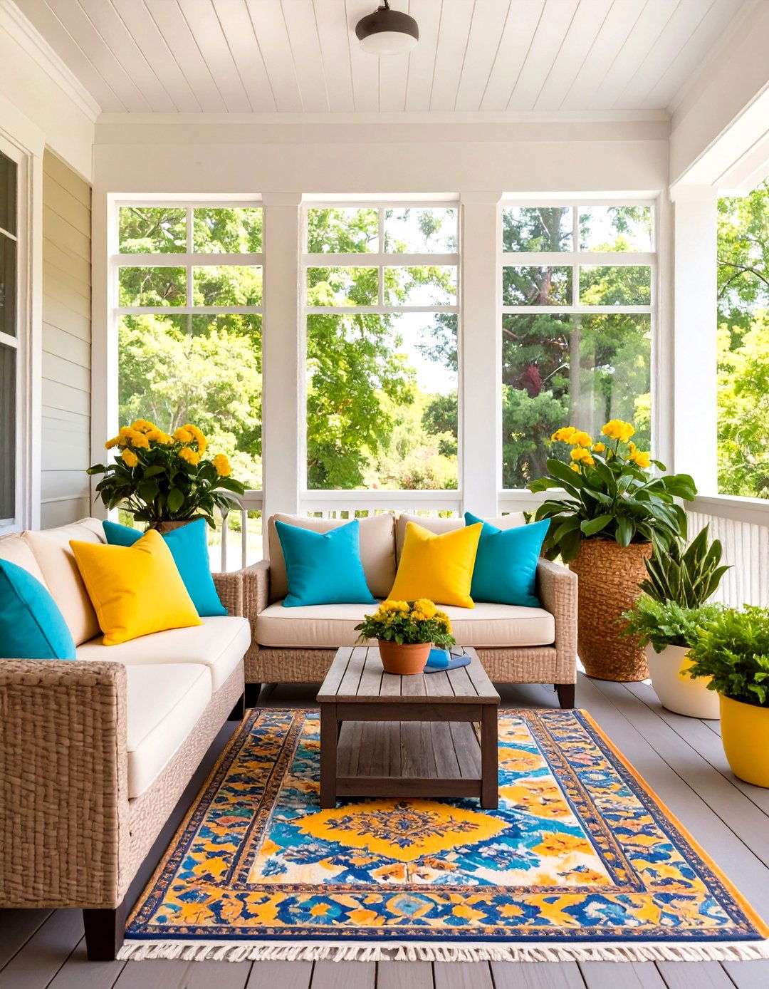 30 Screen in Porch Ideas for a Comfortable Home - We Love Home Blog