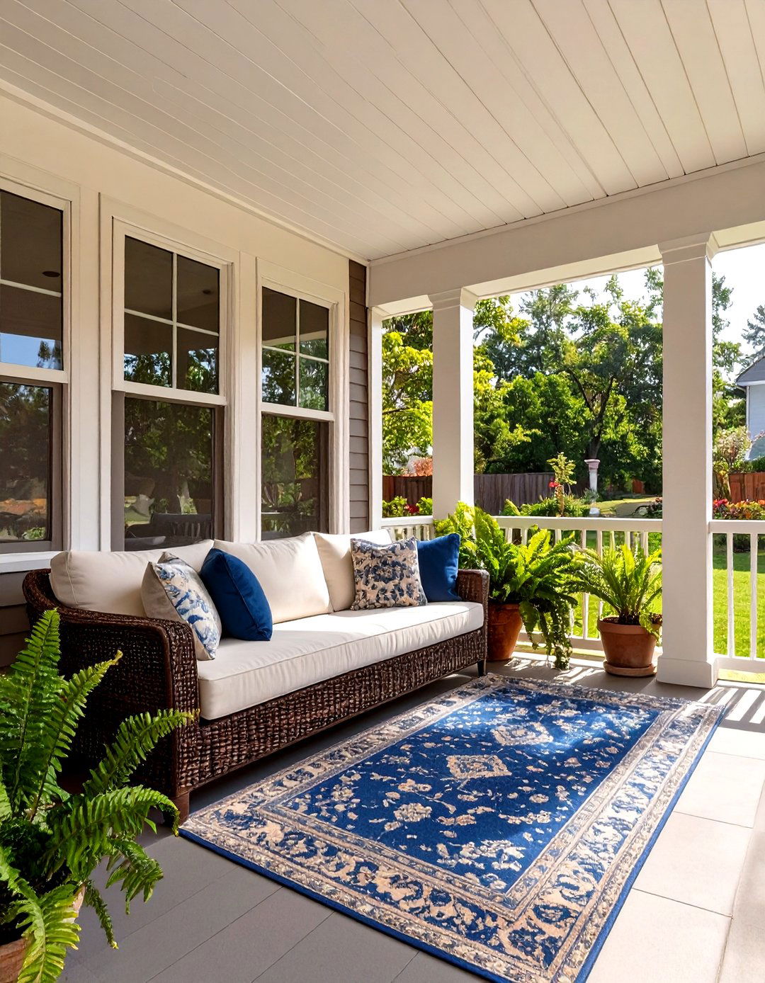 30 Side Porch Ideas for a Charming Outdoor Retreat - We Love Home Blog