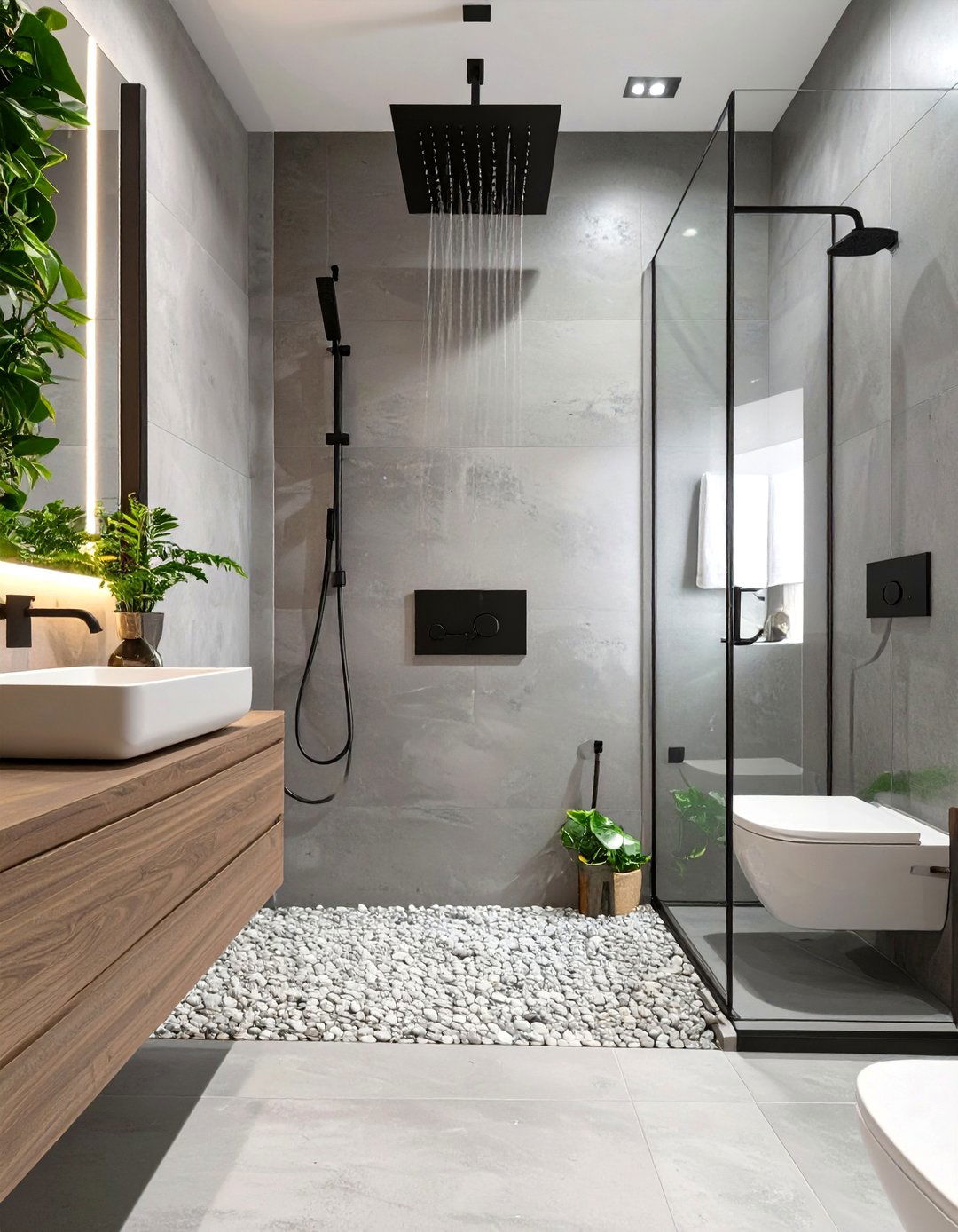 30 Modern Wet Room Bathroom Ideas for a Luxury Home - We Love Home Blog