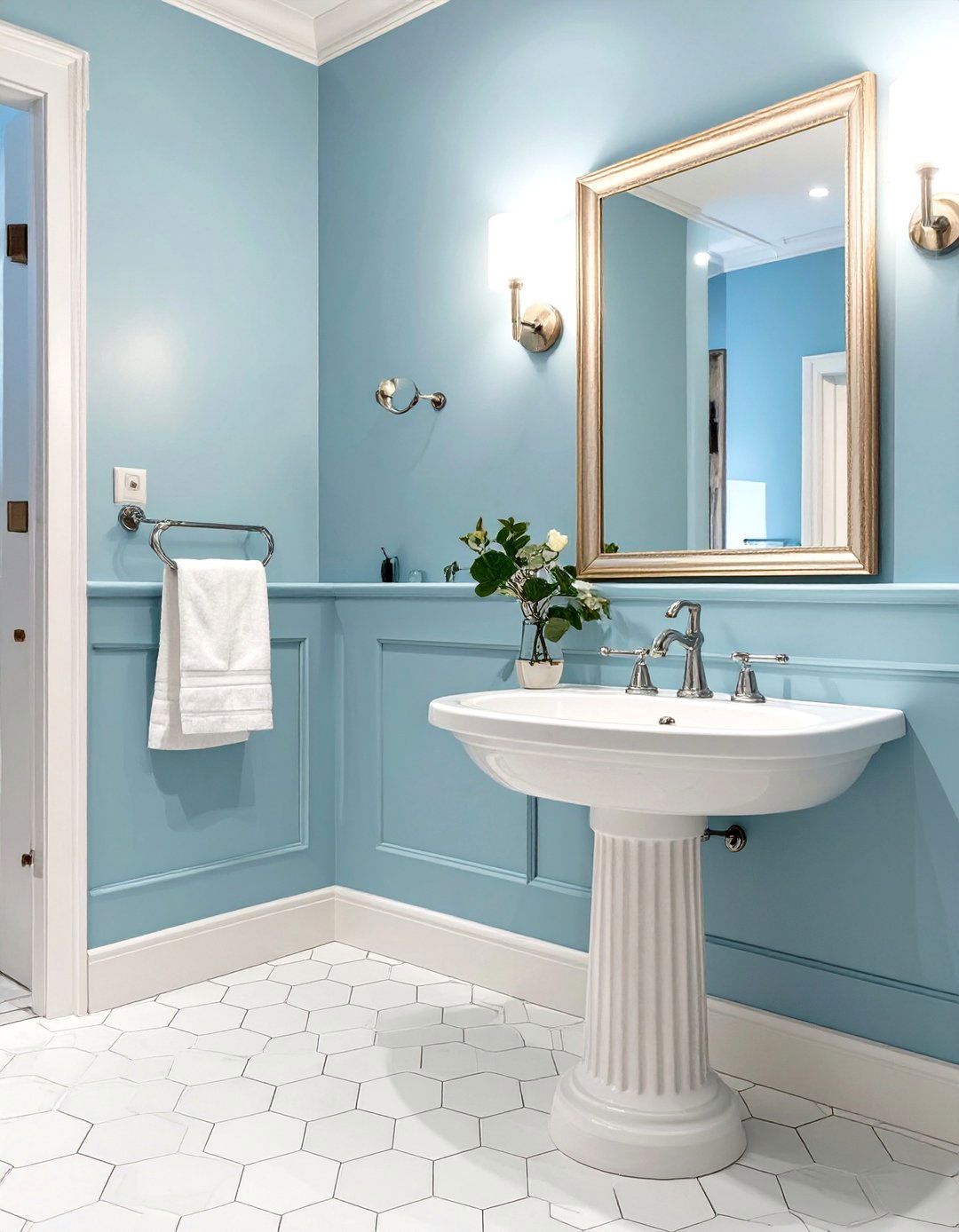 30 Blue Bathroom Ideas to Refresh Your Home Decor - We Love Home Blog