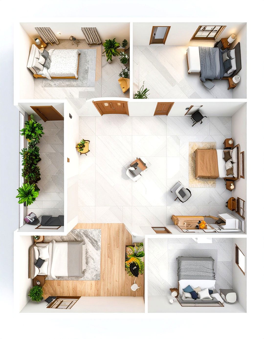 30 Single Floor House Design Ideas for Modern Living - We Love Home Blog