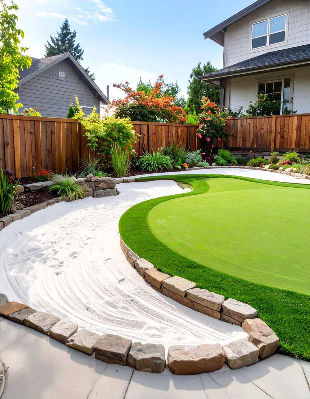 30 Small Backyard Putting Green Ideas for Golf Lovers - We Love Home Blog