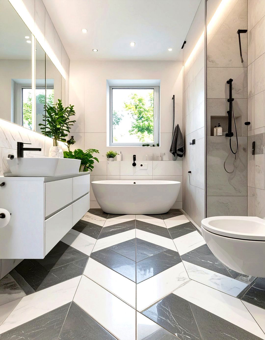 30 Small Bathroom Tiles Design Ideas for a New Look - We Love Home Blog