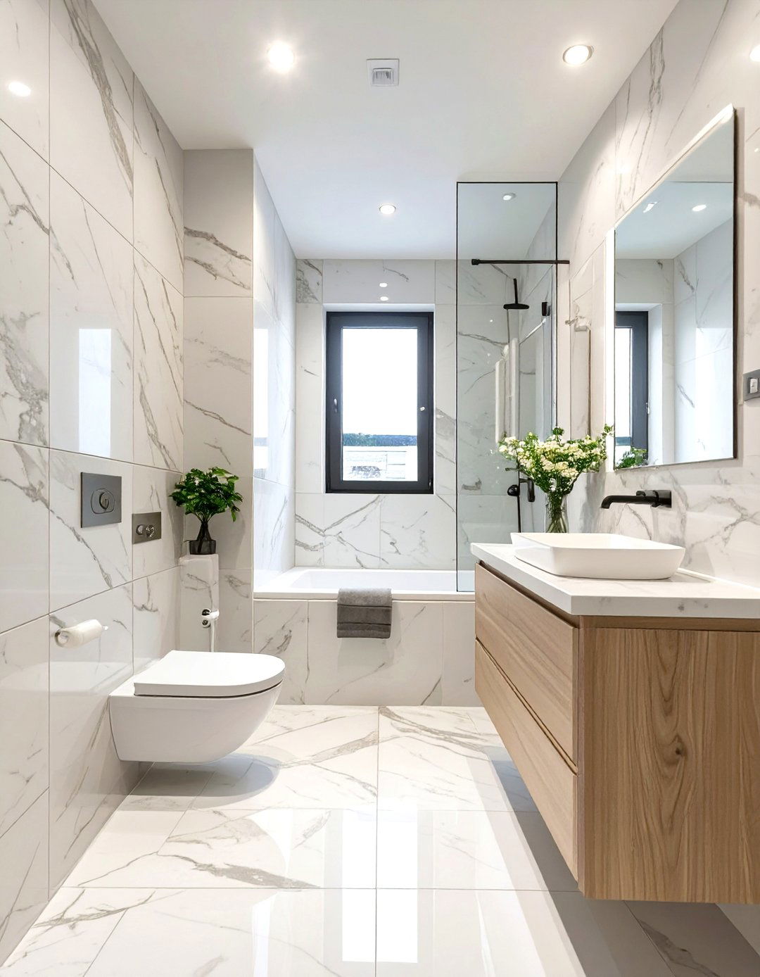 30 Luxurious Marble Bathroom Ideas for a Spa Feel - We Love Home Blog
