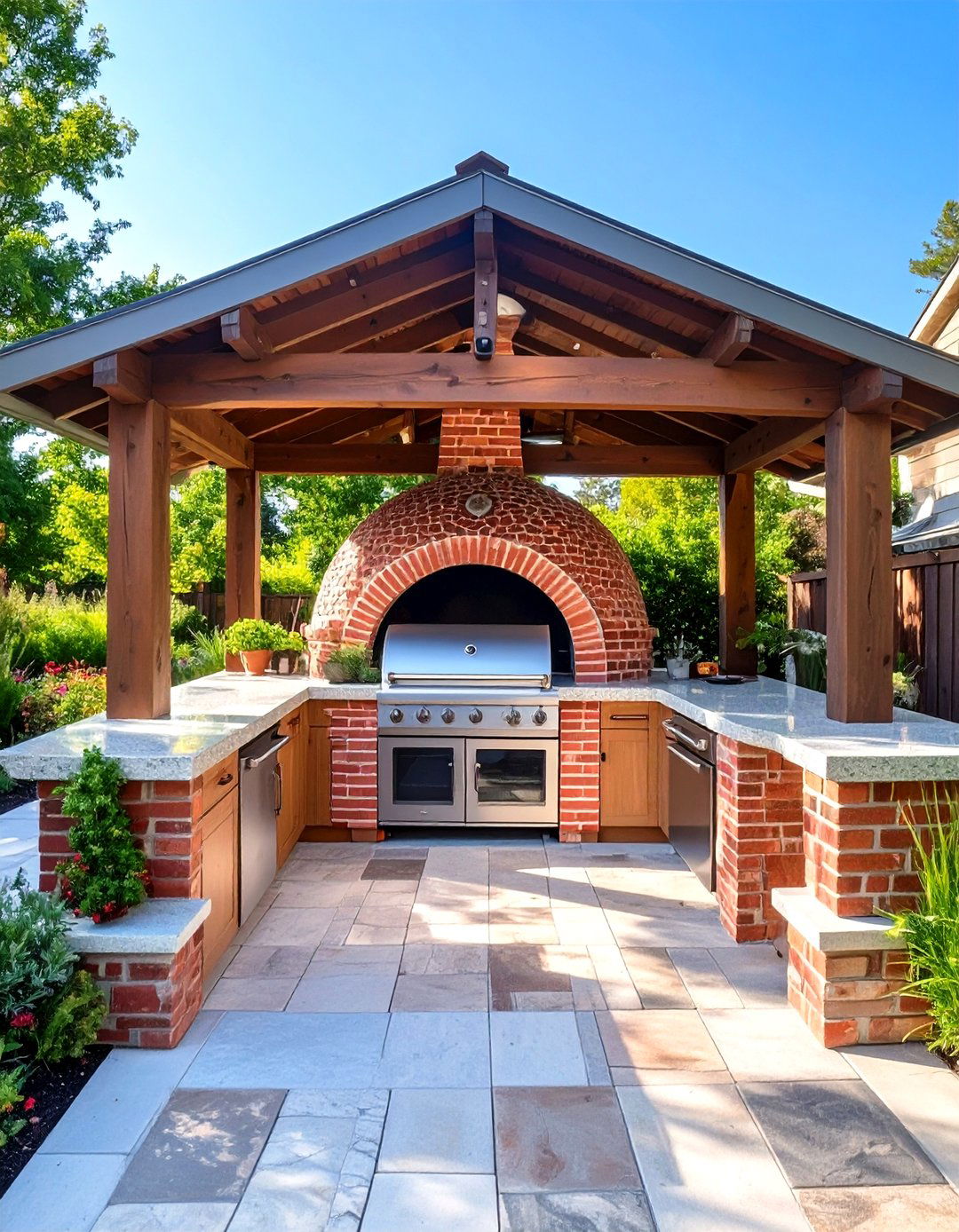 30 Small Covered Outdoor Kitchen Ideas for Every Yard - We Love Home Blog