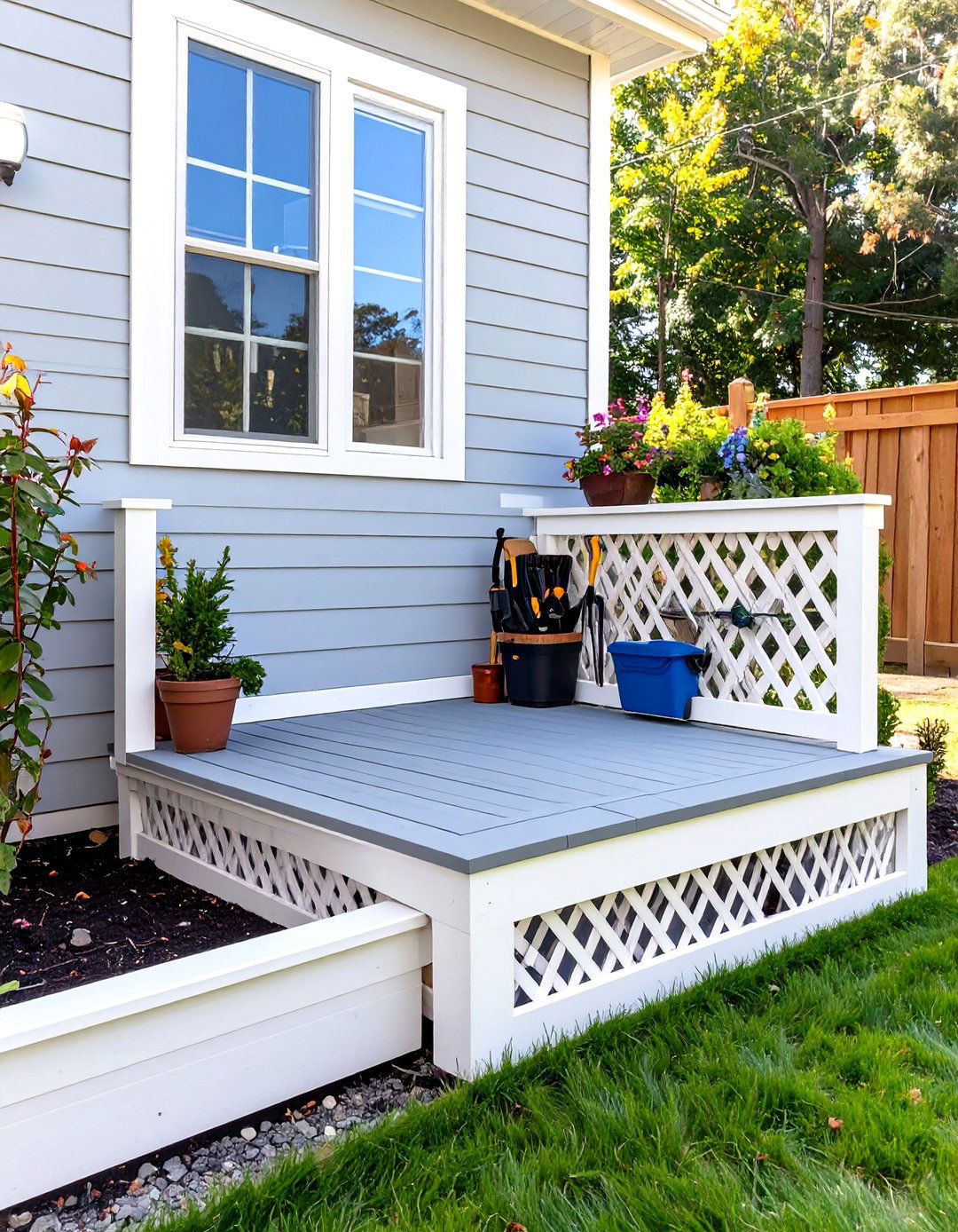 30 Small Deck Ideas on a Budget for Your Outdoor Oasis - We Love Home Blog