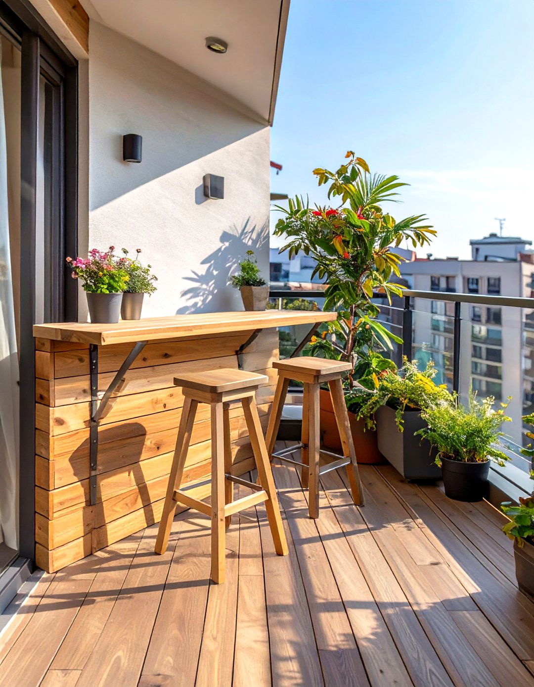 30 Simple Small Deck Ideas for Tiny Outdoor Spaces - We Love Home Blog