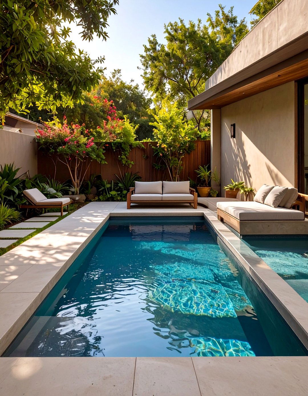 30 Small Backyard Pool Designs for Ultimate Relaxation - We Love Home Blog