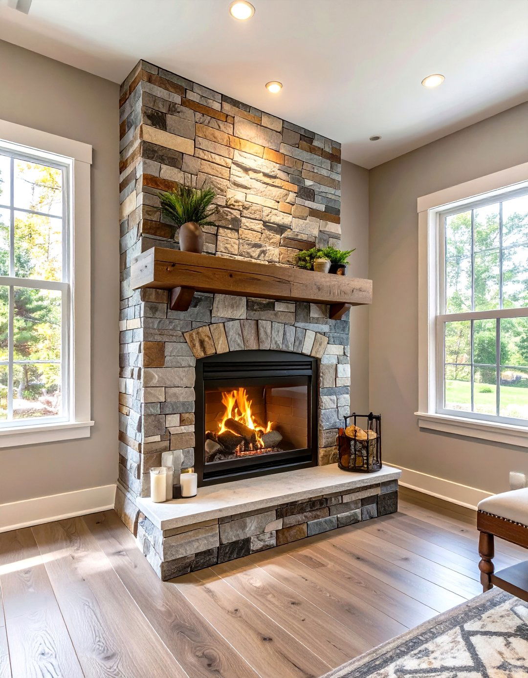 30 Small Living Room Fireplace Ideas for a Cozy Home - We Love Home Blog
