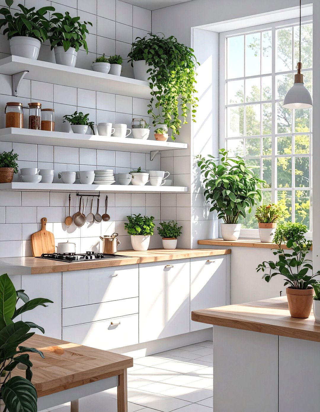 30 Small White Kitchen Ideas to Brighten Your Space - We Love Home Blog