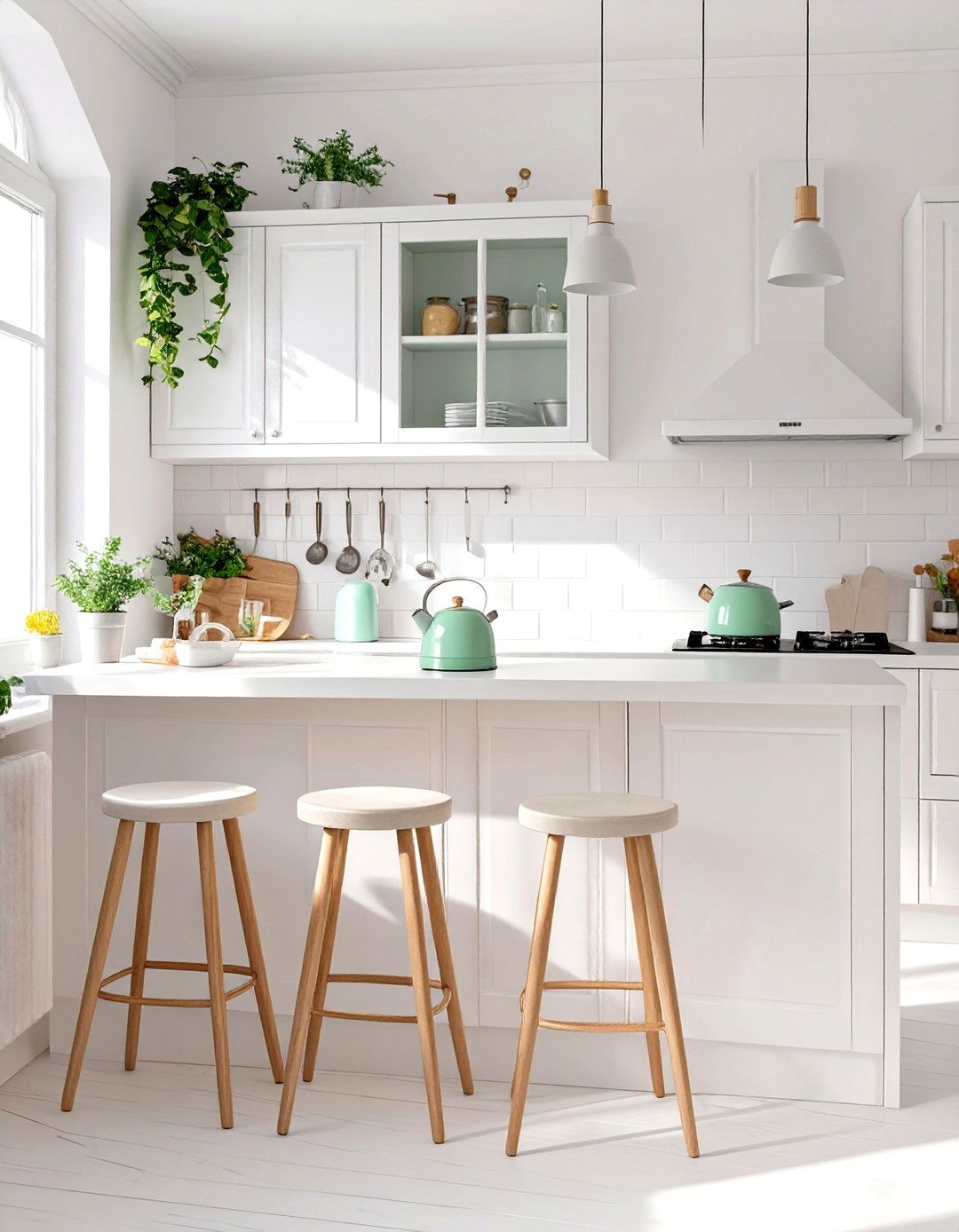 30 Small White Kitchen Ideas to Brighten Your Space - We Love Home Blog