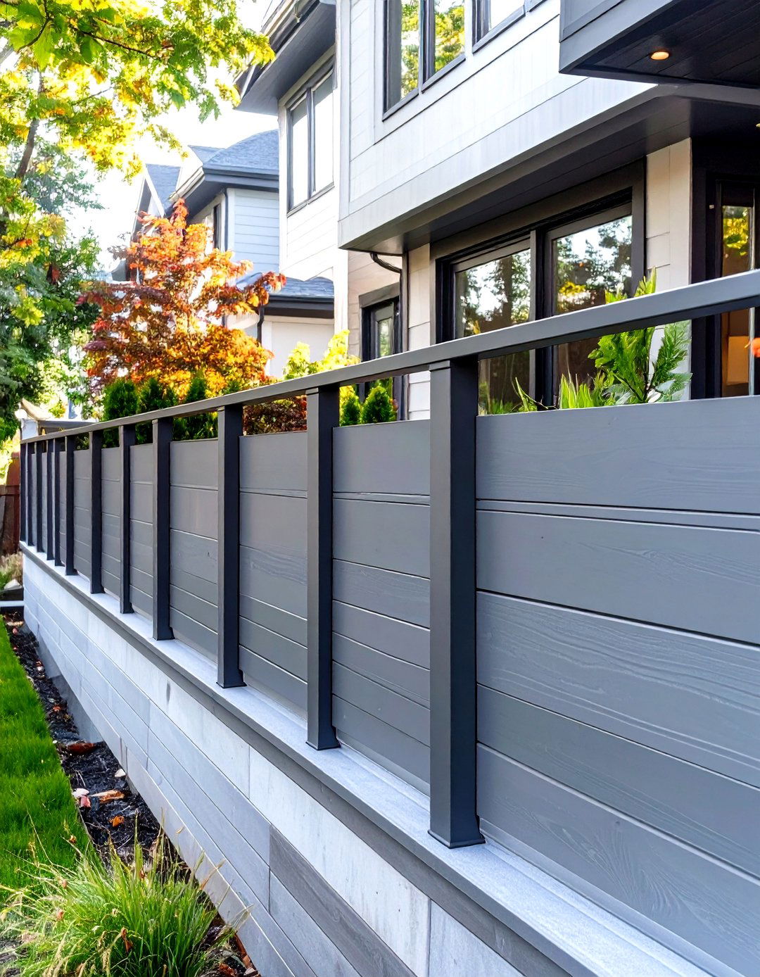 30 Simple Deck Railing Designs to Modernize Your Patio - We Love Home Blog