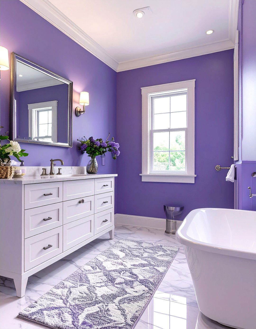 30 Trendy Bathroom Painting Ideas to Update Your Home - We Love Home Blog