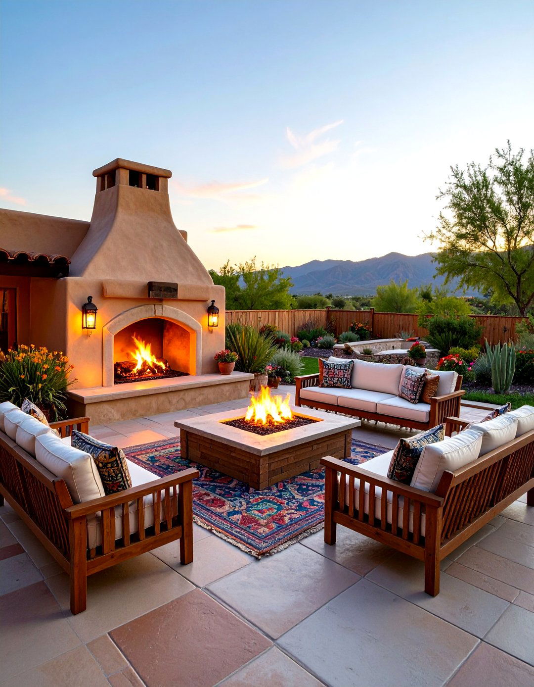 30 Backyard Fireplace Ideas for a Luxury Outdoor Retreat - We Love Home ...