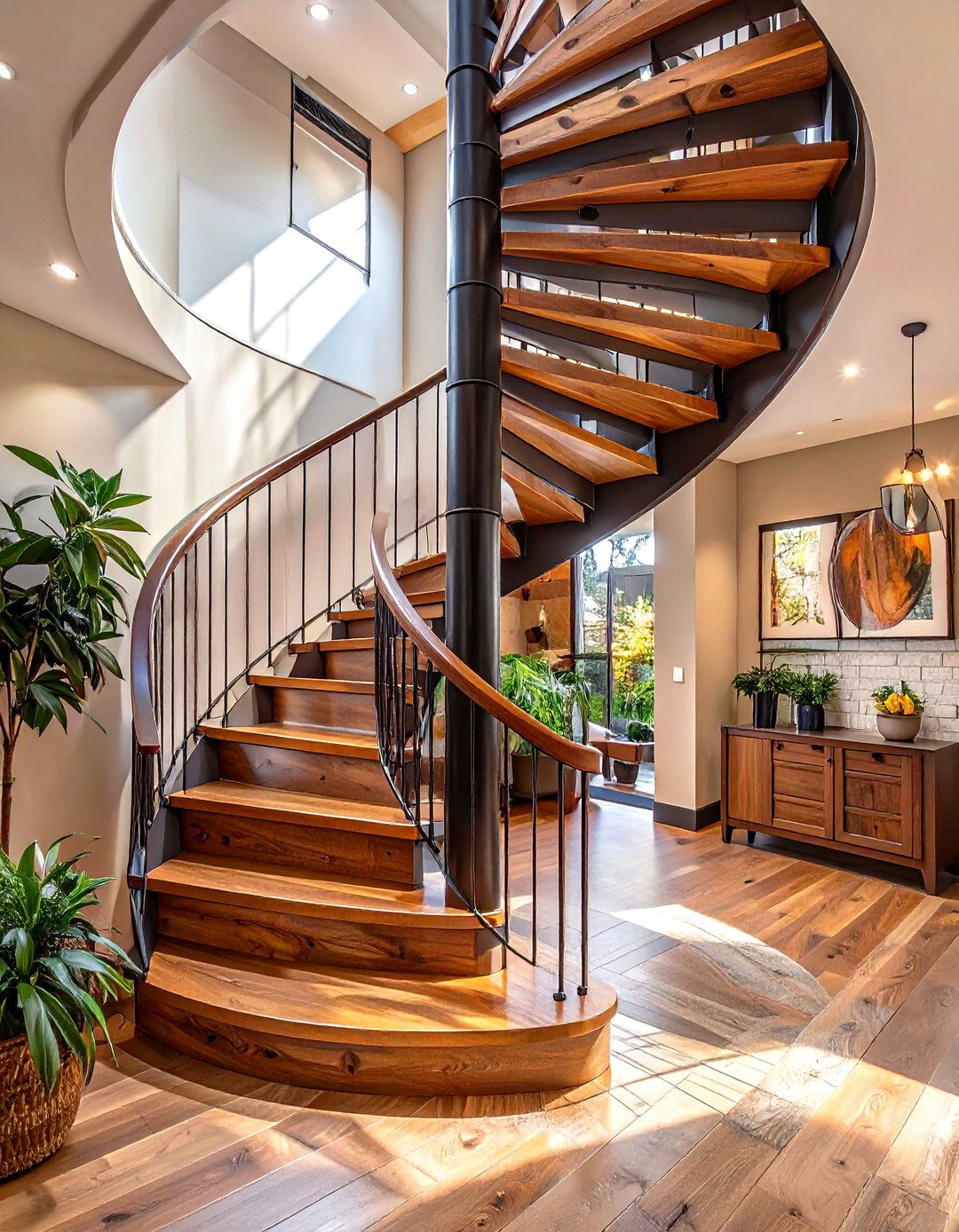 30 Open Basement Stair Ideas for a Modern Entry - We Love Home Blog