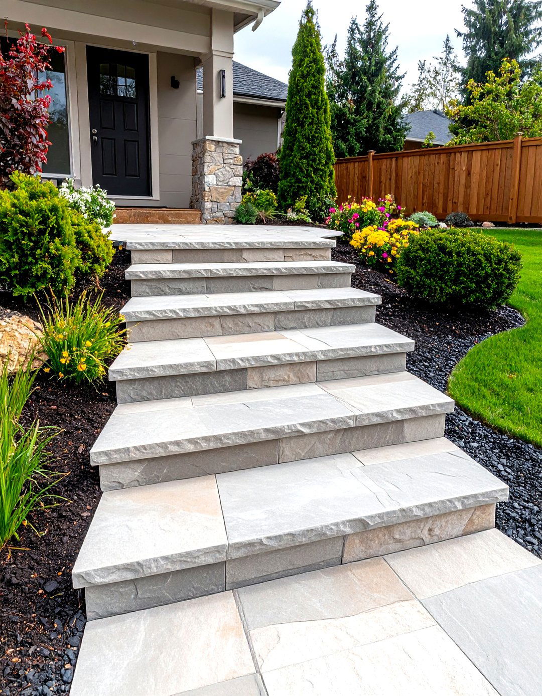 30 Patio Steps Ideas for a Beautiful Yard Entrance - We Love Home Blog