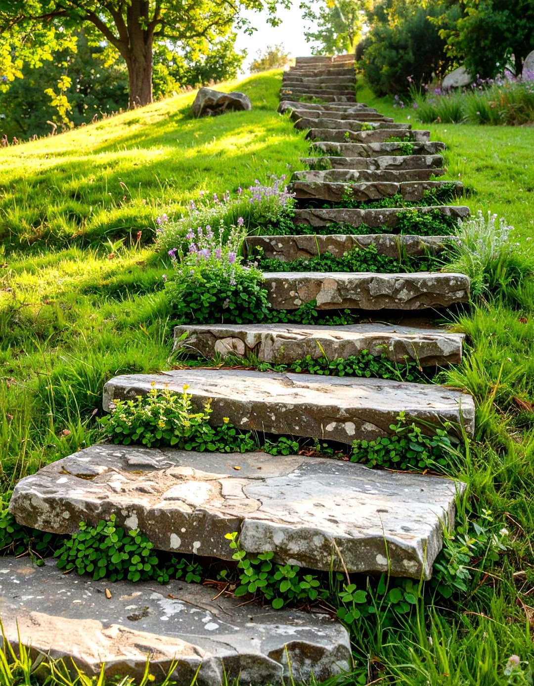 30 Slope Landscaping Ideas to Transform Your Hillside - We Love Home Blog