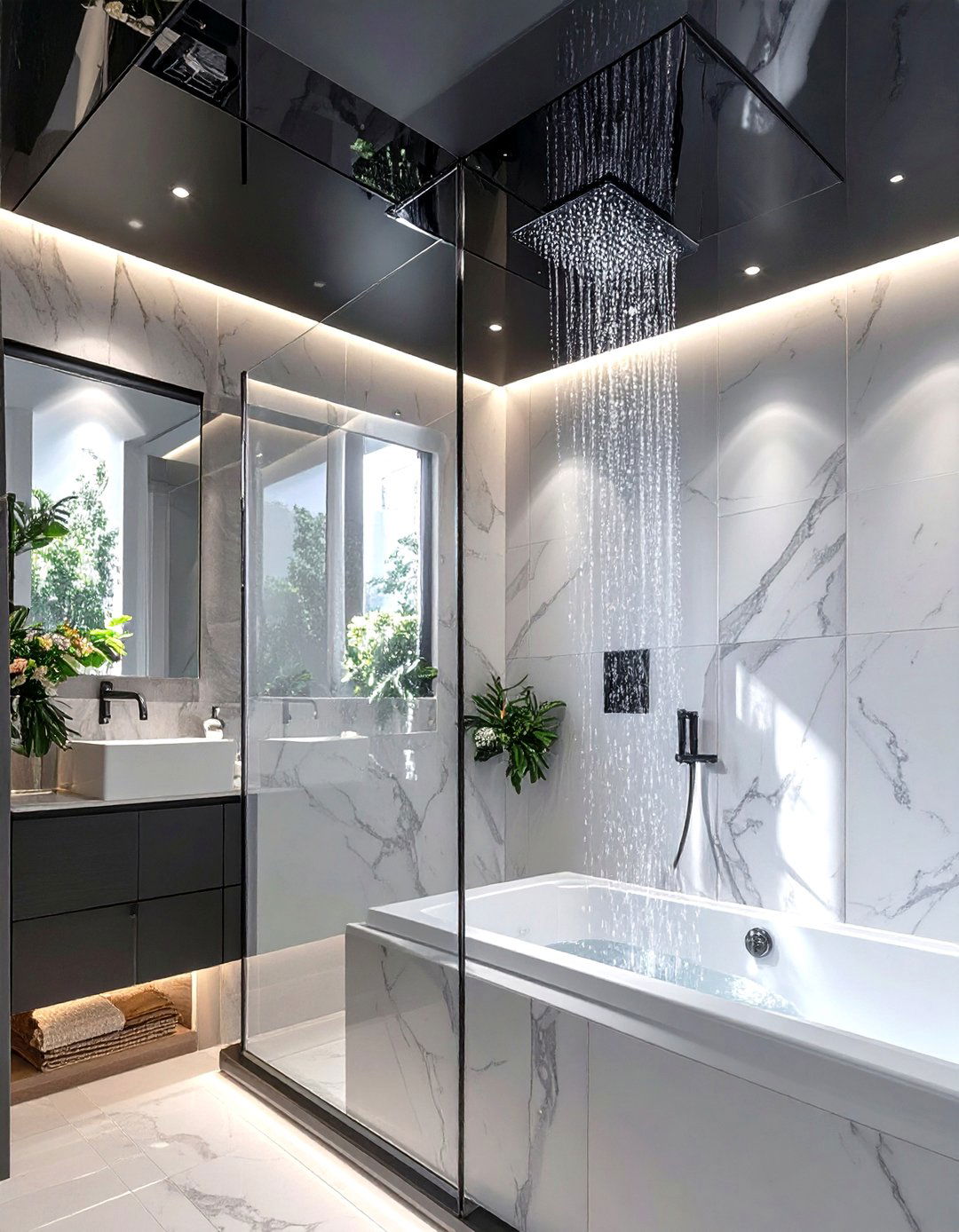 30 Clever Shower Ceiling Ideas for a Polished Look - We Love Home Blog