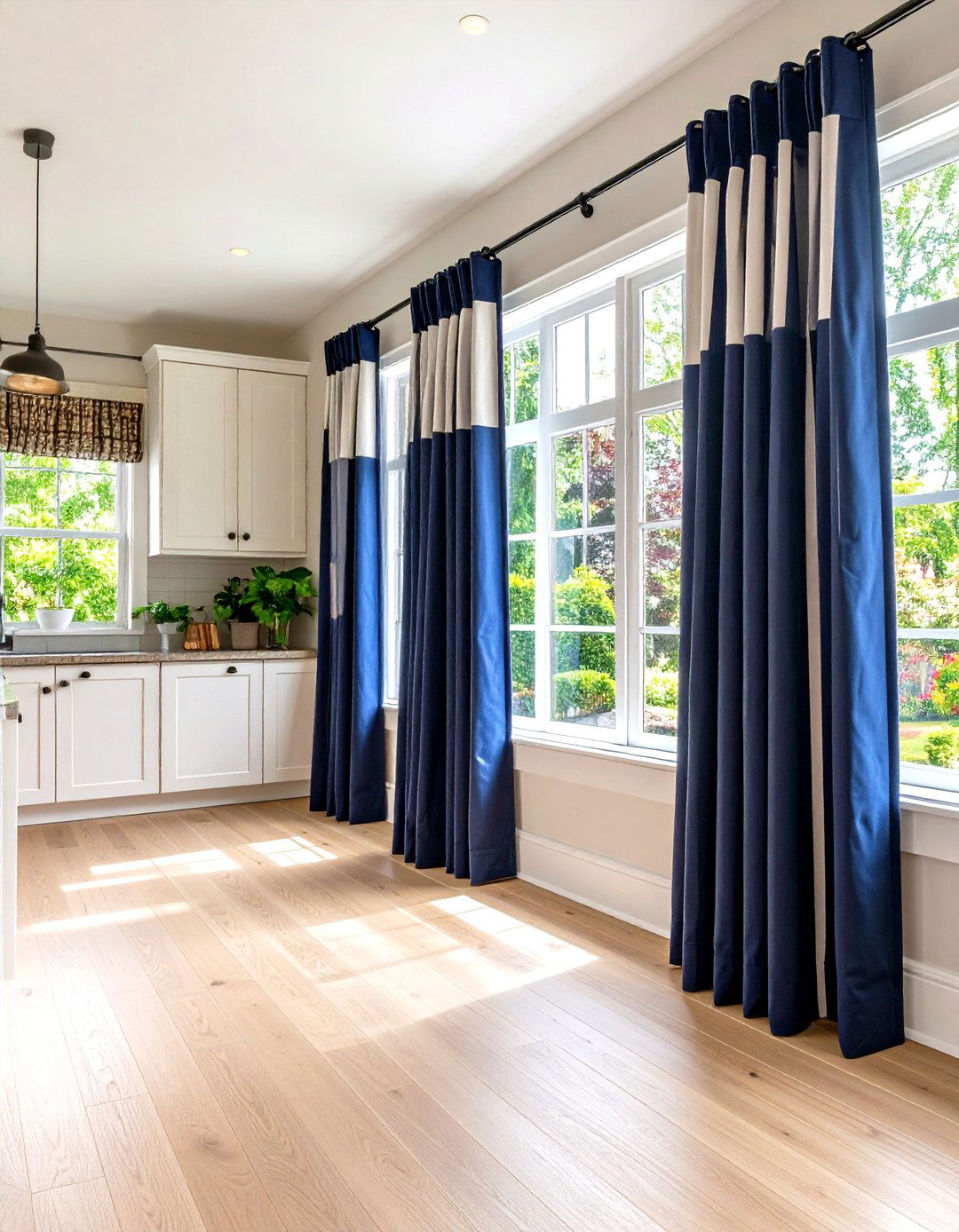 30 Chic Kitchen Window Curtain Ideas for Your Home - We Love Home Blog