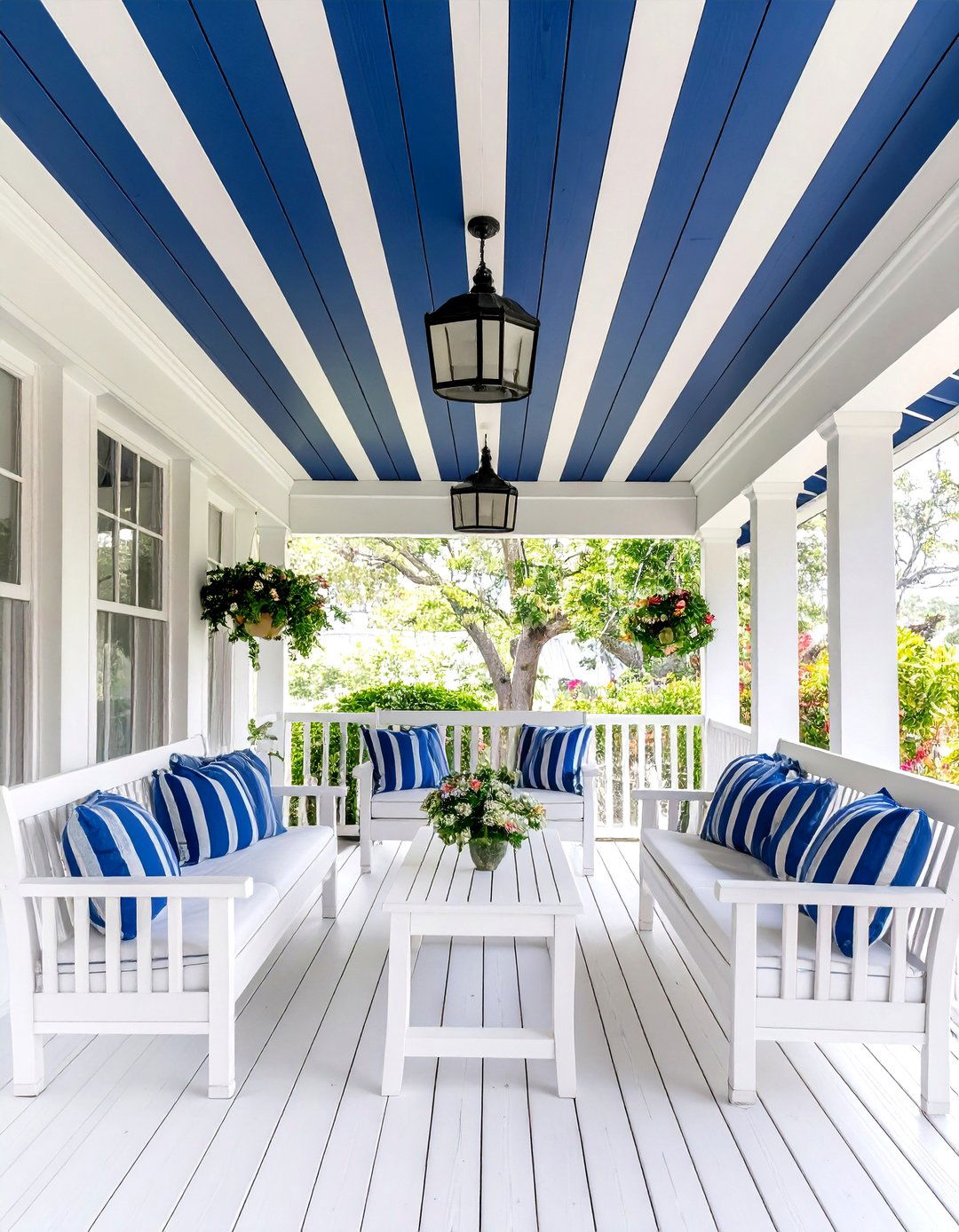 30 Inexpensive Porch Ceiling Ideas to Boost Curb Appeal - We Love Home Blog