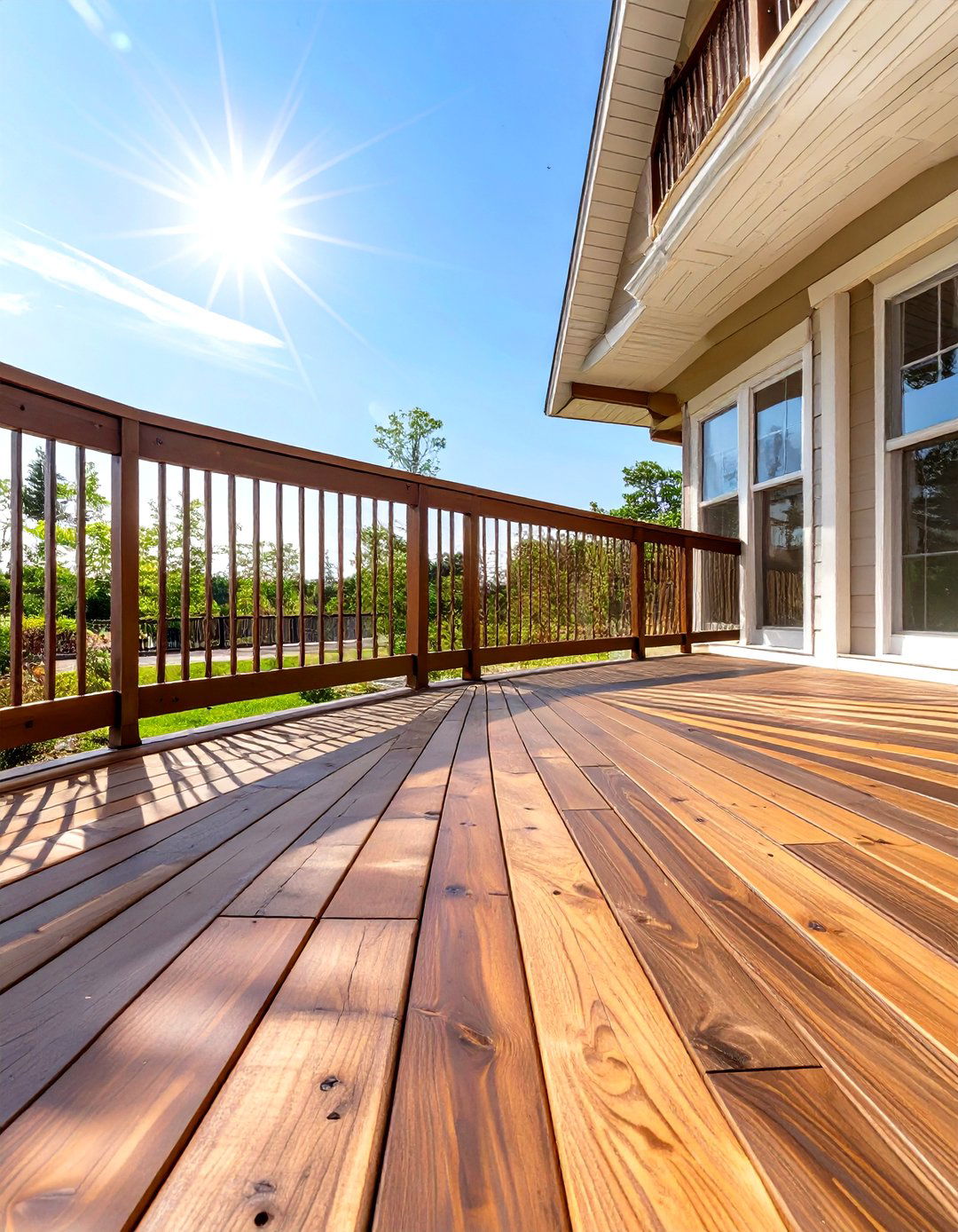30 Simple Deck Railing Designs to Modernize Your Patio - We Love Home Blog