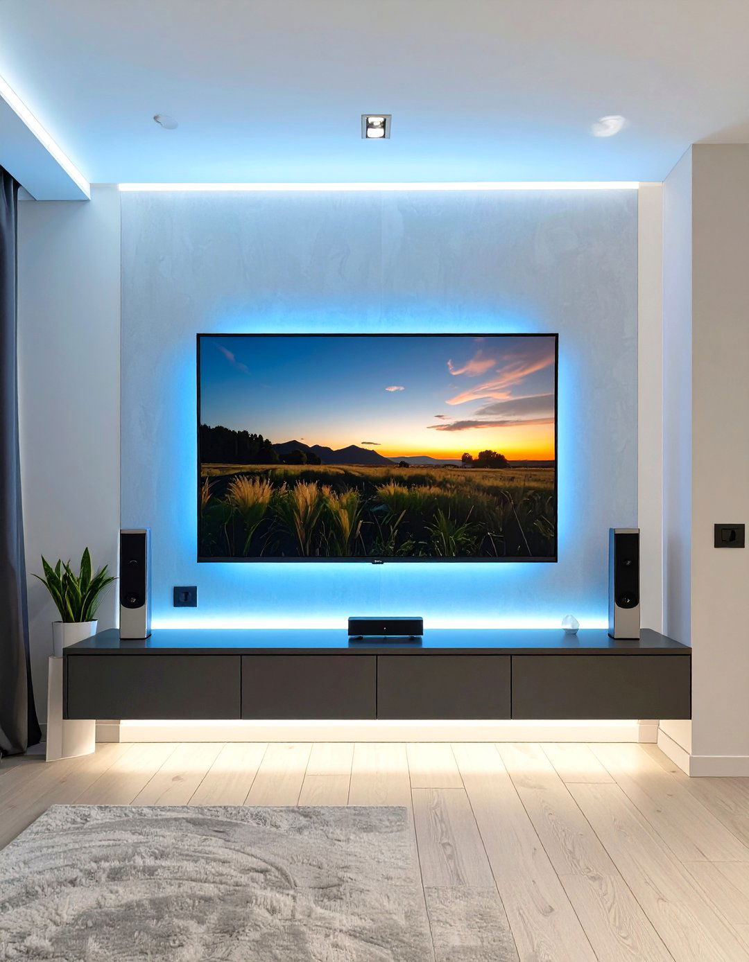30 TV Wall Decor Ideas to Elevate Your Living Room - We Love Home Blog