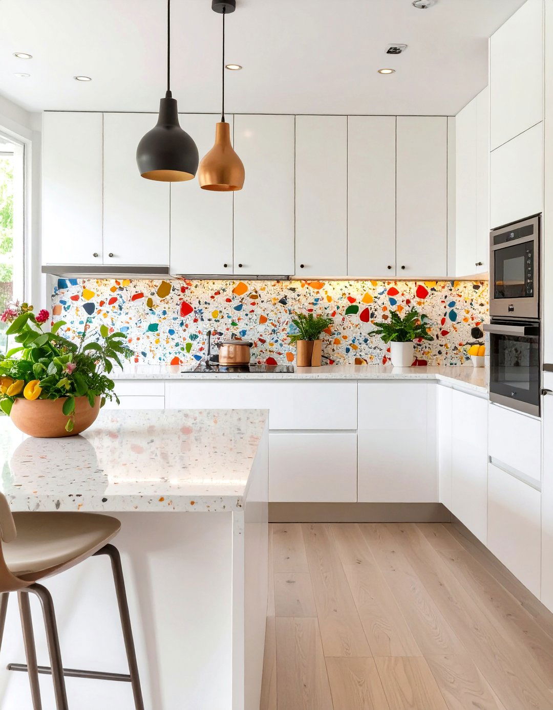 30 Stunning Backsplash Ideas for White Cabinets to Copy - We Love Home Blog