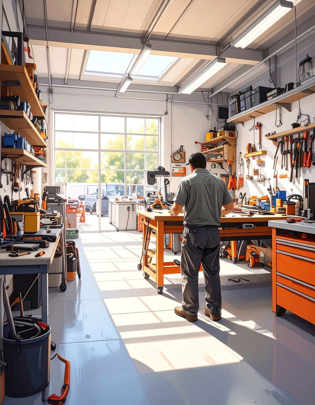 30 AI Garage Workshop Layout Ideas for DIY Projects - We Love Home Blog