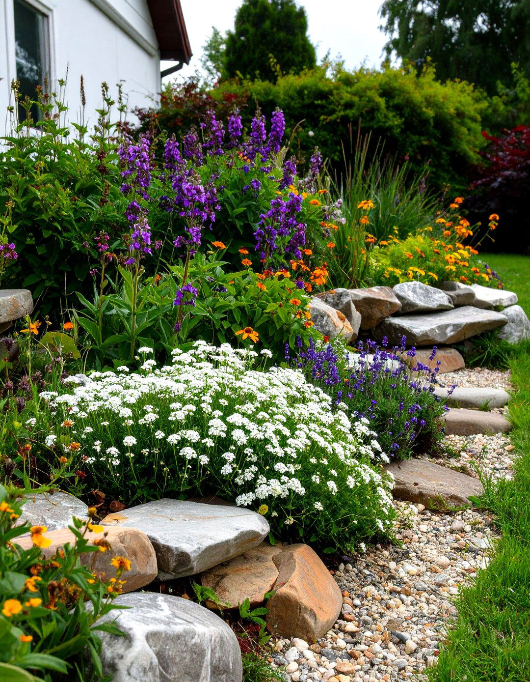 30 Front Yard Boulder Landscape Design Ideas for Grit - We Love Home Blog