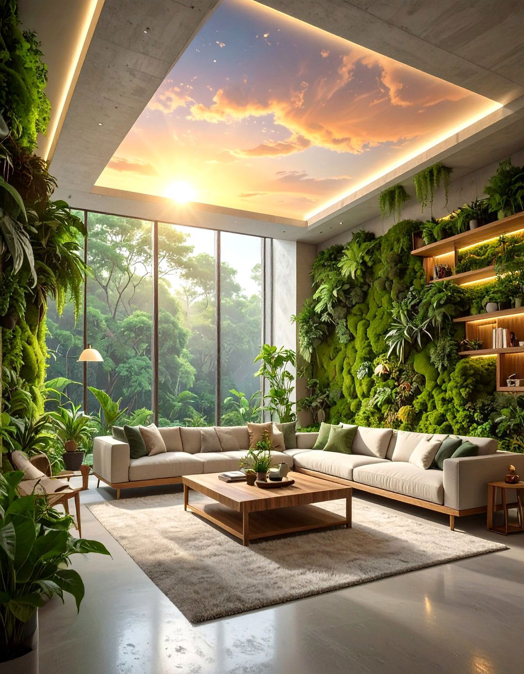 30 AI Living Room Design Ideas for a Cozy Modern Home - We Love Home Blog