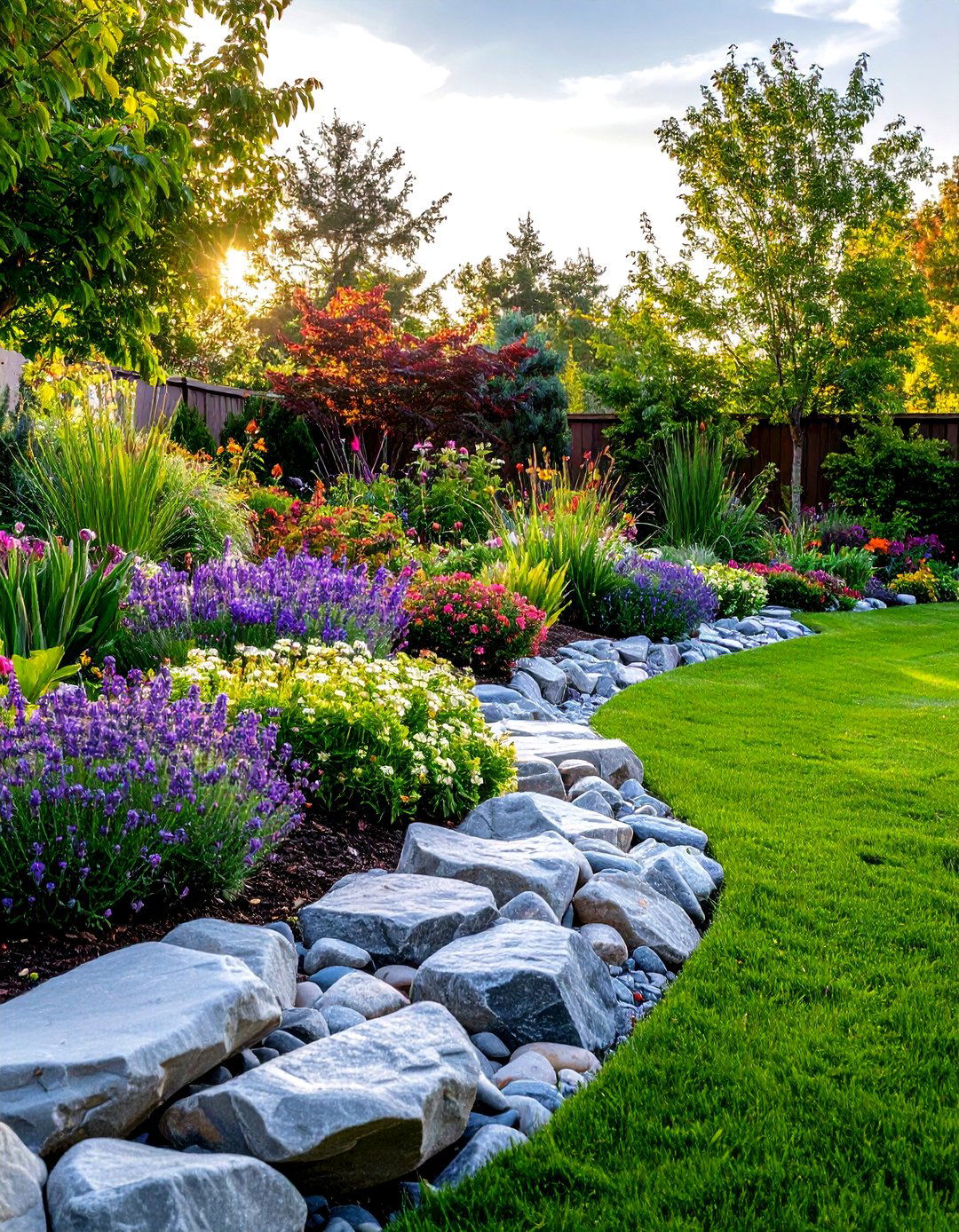 30 Front Yard Boulder Landscape Design Ideas for Grit - We Love Home Blog