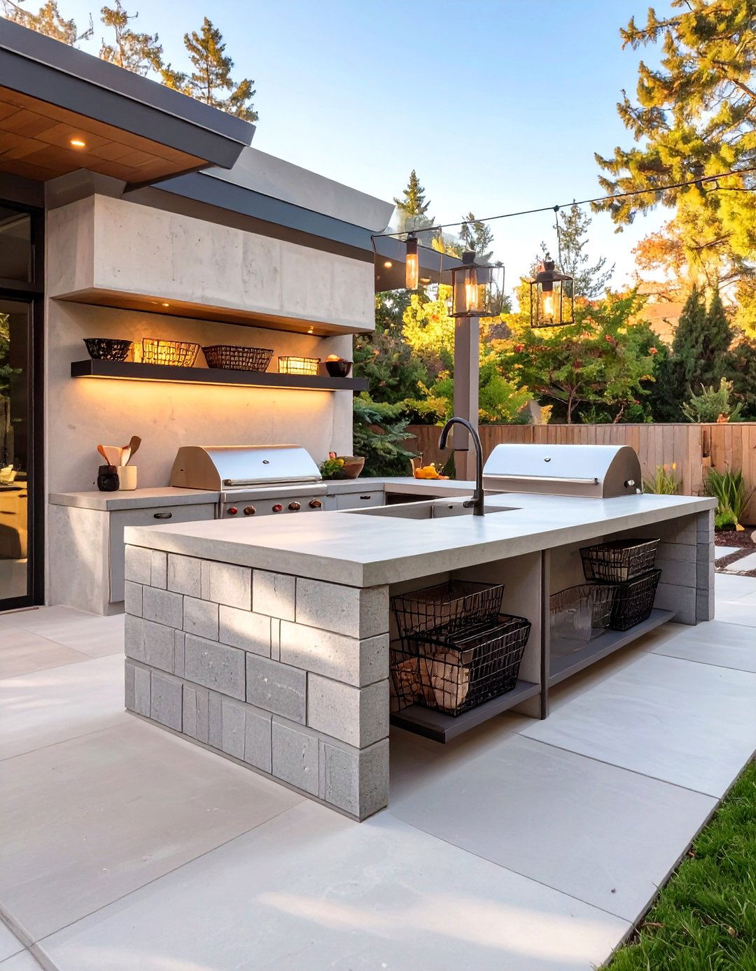 30 Cheap Simple Outdoor Kitchen Ideas for Your Yard - We Love Home Blog