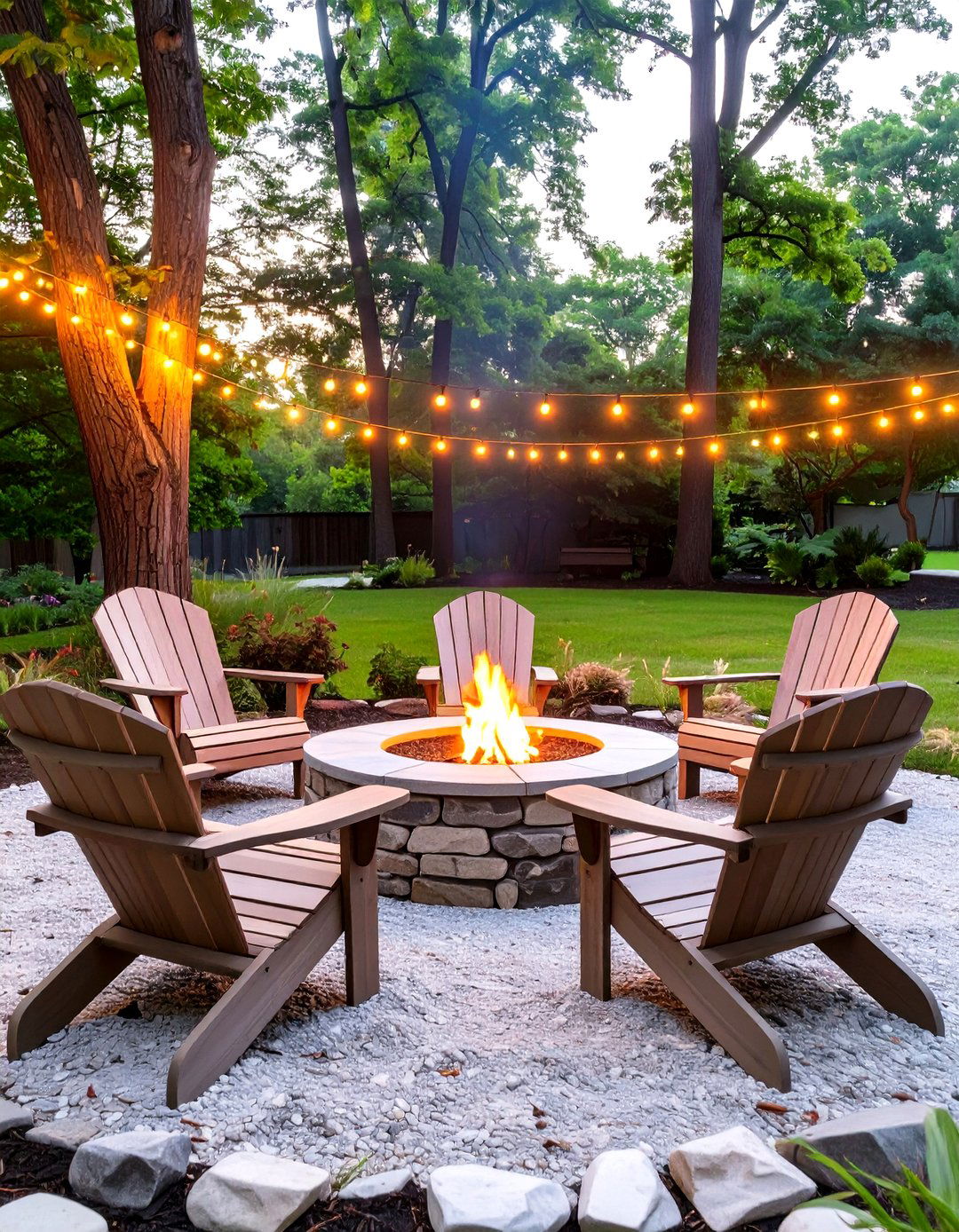 30 Country Backyard Rustic Fire Pit Ideas for Cozy Nights - We Love ...