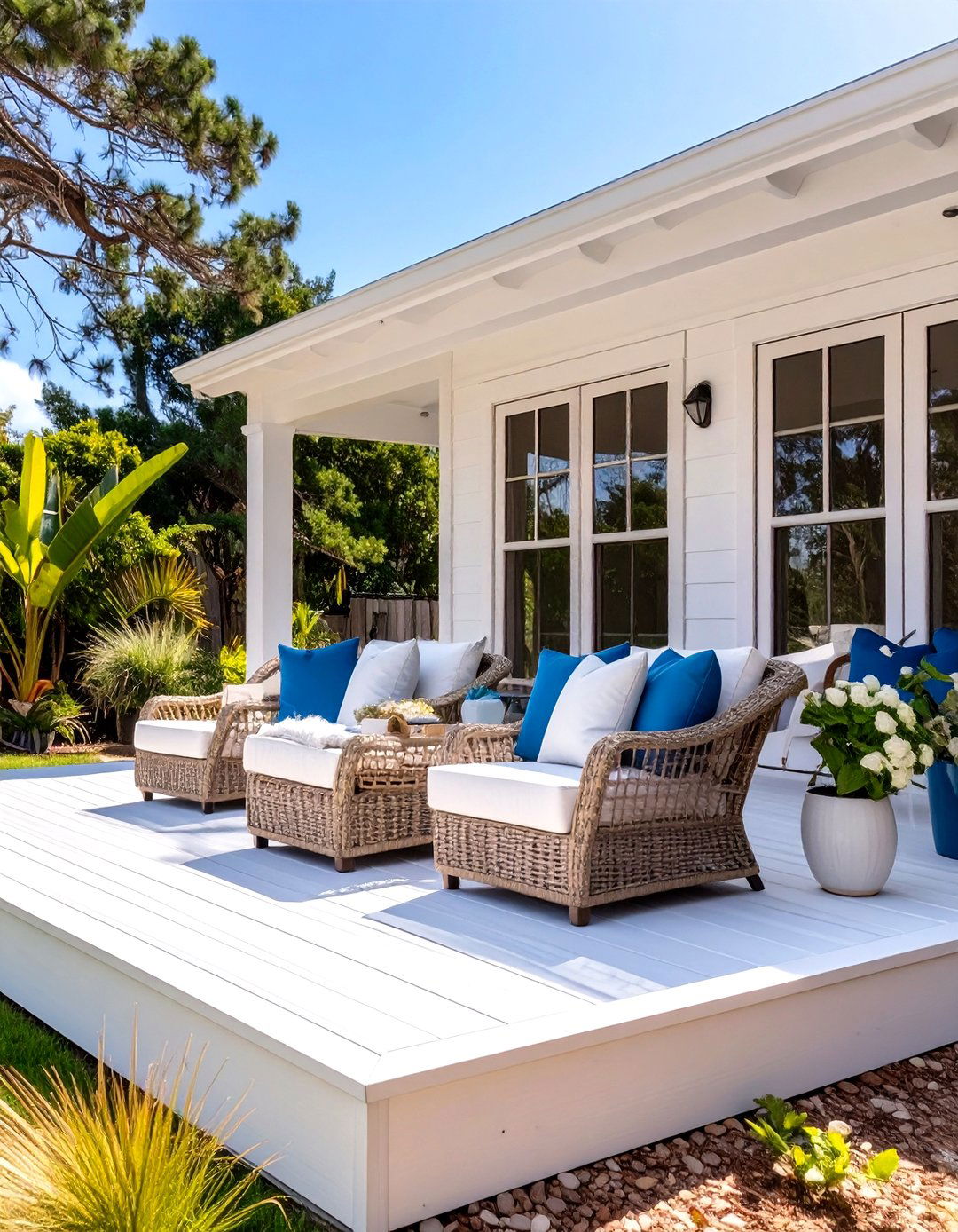 30 Low Deck Ideas for a Perfect Outdoor Living Space - We Love Home Blog
