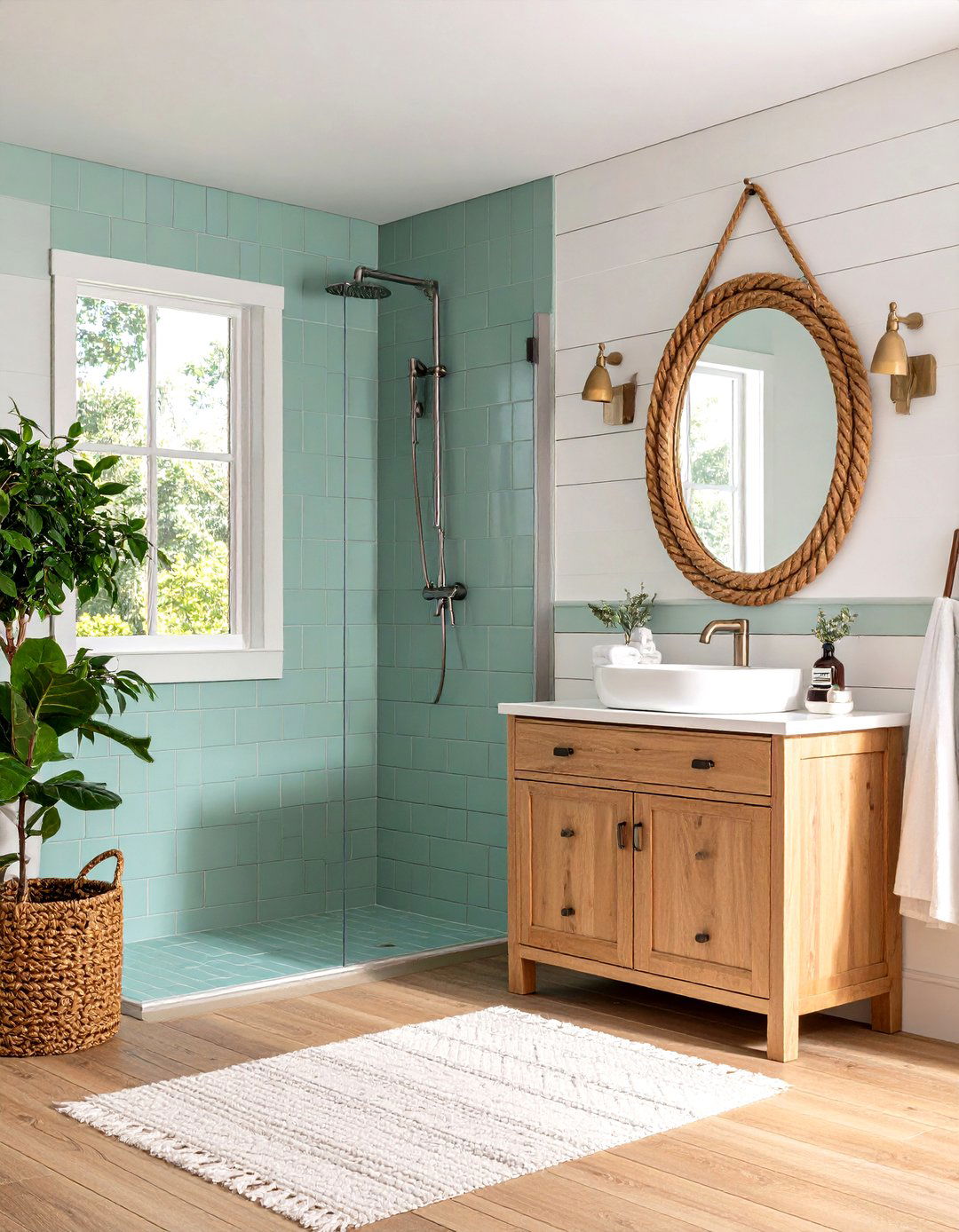 30 Small Bathroom Designs with Shower for Limited Space - We Love Home Blog