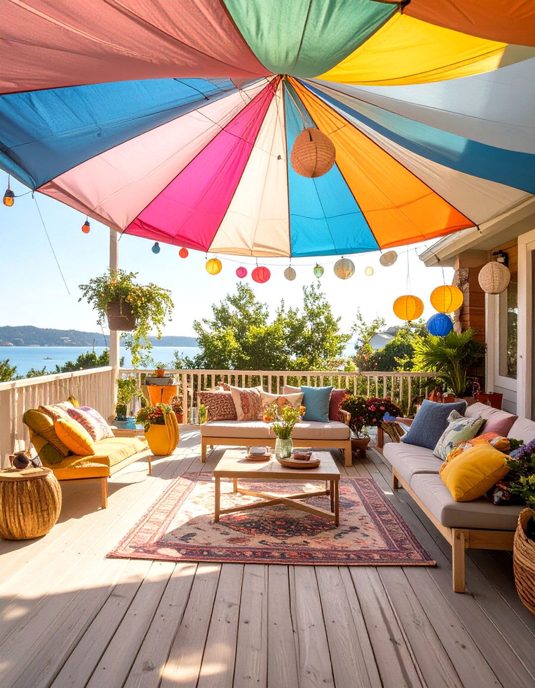 30 Covered Deck Ideas on a Budget for a Stunning Yard - We Love Home Blog