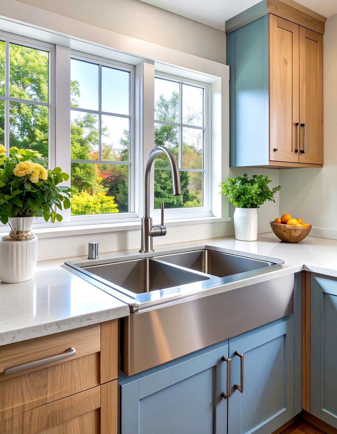 30 Modern Kitchen Sink Ideas to Upgrade Your Prep Area - We Love Home Blog