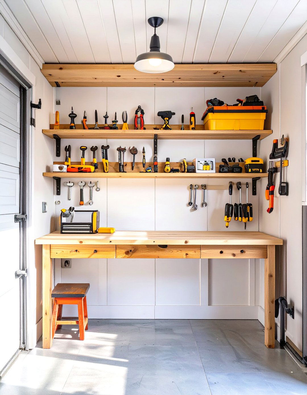 30 Cool Garage Workbench Ideas for Any Project - We Love Home Blog