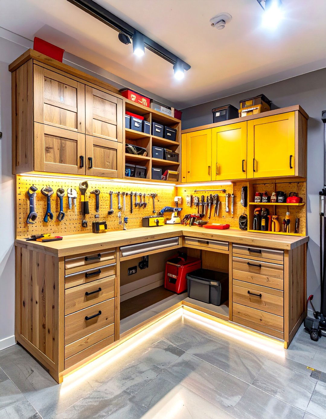 30 Cool Garage Workbench Ideas for Any Project - We Love Home Blog
