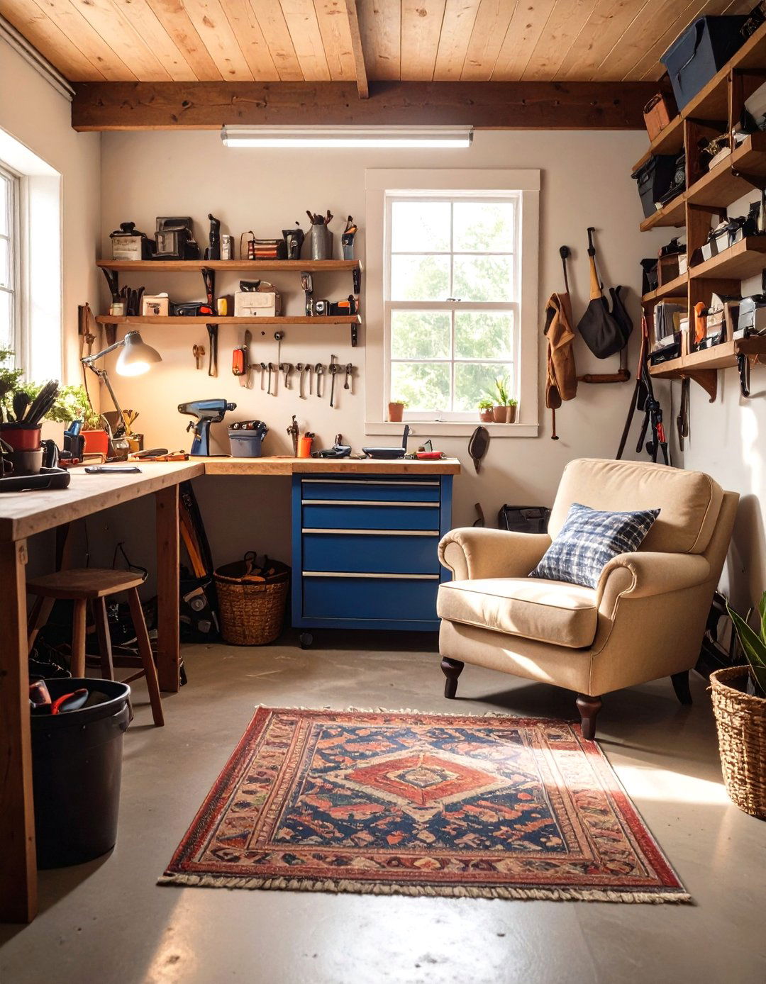 30 Practical DIY Garage Workshop Ideas for Makers - We Love Home Blog