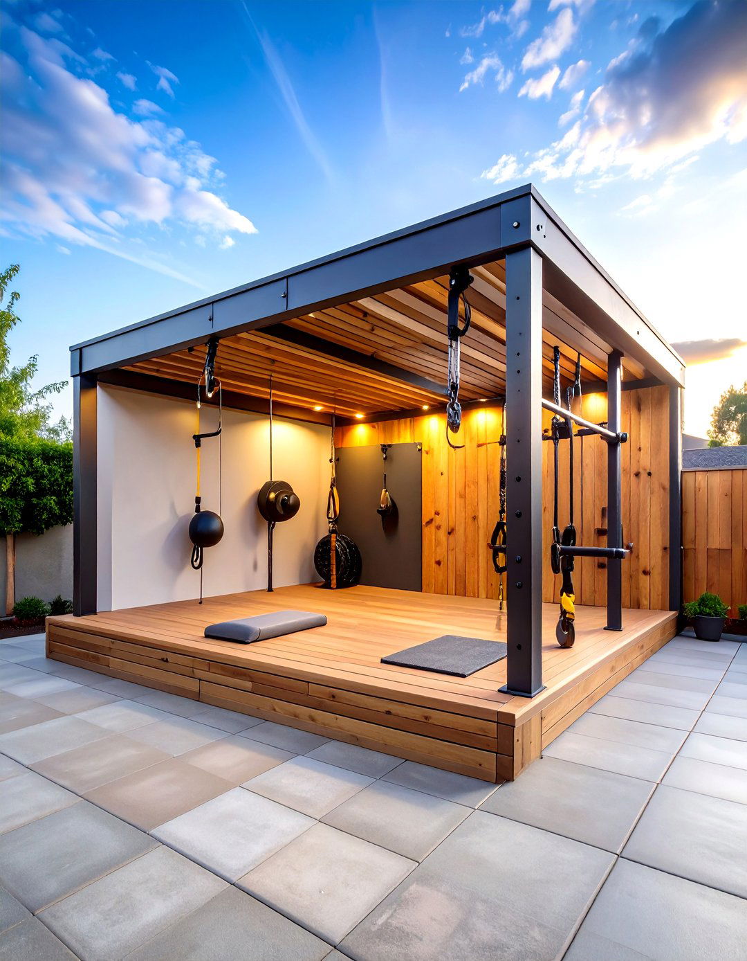 30 Backyard Gym Ideas to Build Your Dream Home Workout - We Love Home Blog