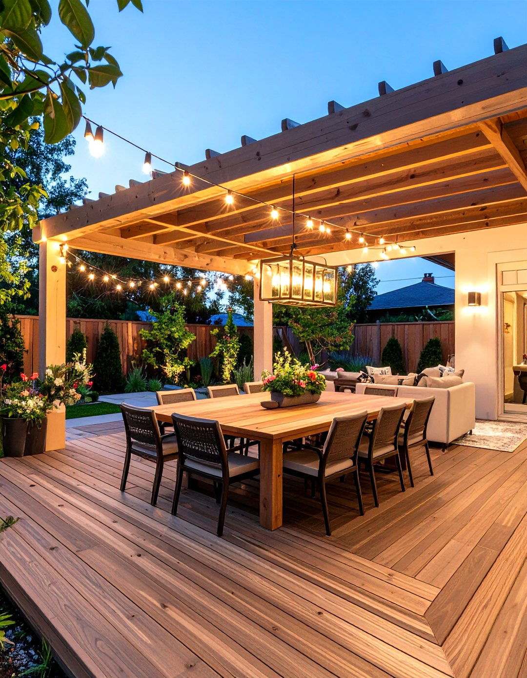 30 Creative Ground Level Deck Ideas for Outdoor Living - We Love Home Blog