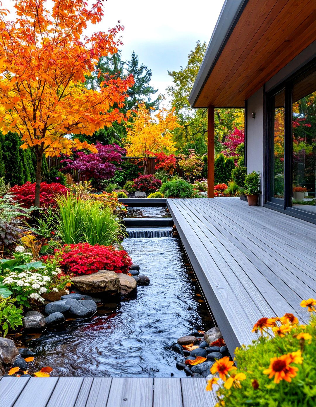 30 Creative Ground Level Deck Ideas for Outdoor Living - We Love Home Blog