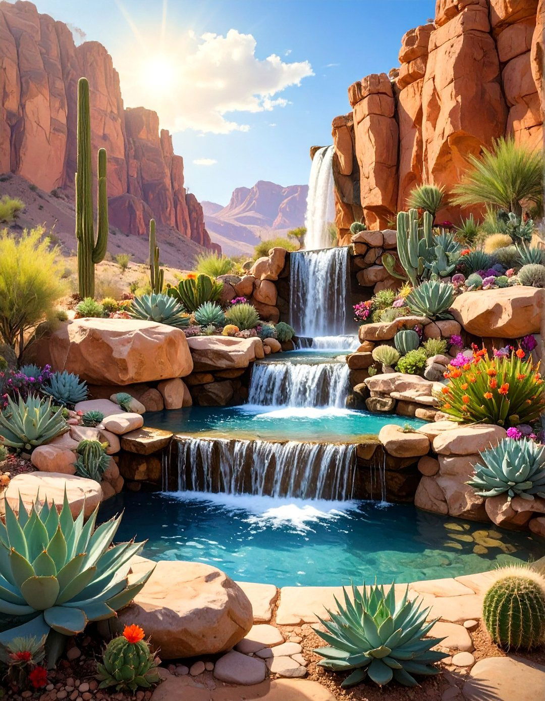 30 Modern AI Waterfall Garden Ideas for Your Yard - We Love Home Blog