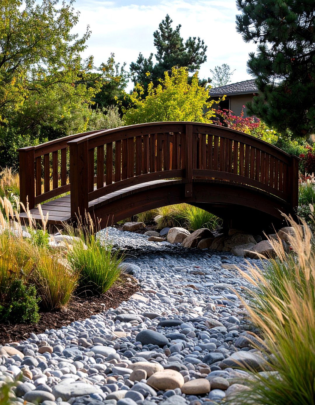 30 Stunning Garden Bridge Ideas for Your Water Feature - We Love Home Blog