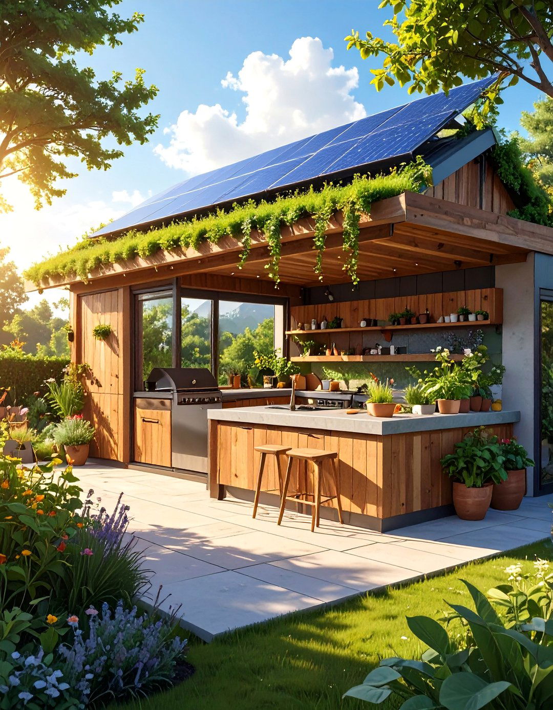 30 Best AI Outdoor Kitchen Design Ideas for Home Chefs - We Love Home Blog